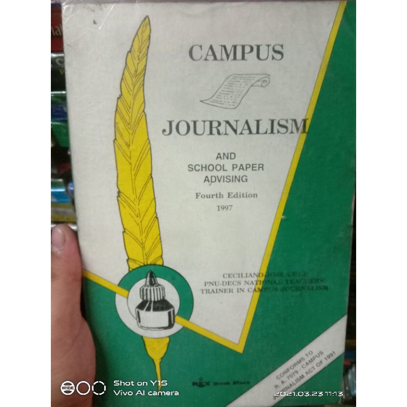 CAMPUS JOURNALISM AND SCHOOL PAPER ADVISING FOURTH EDITION | Shopee ...