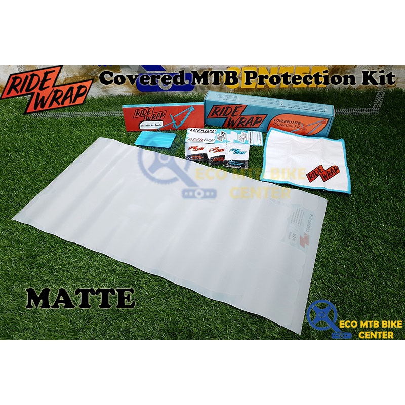 RIDE WRAP Covered Protection Dual Suspension MTB Frame Kit ( Bicycle ...