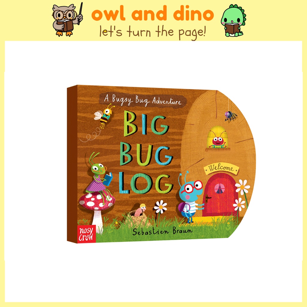 Big Bug Log (Board Book) | Shopee Philippines