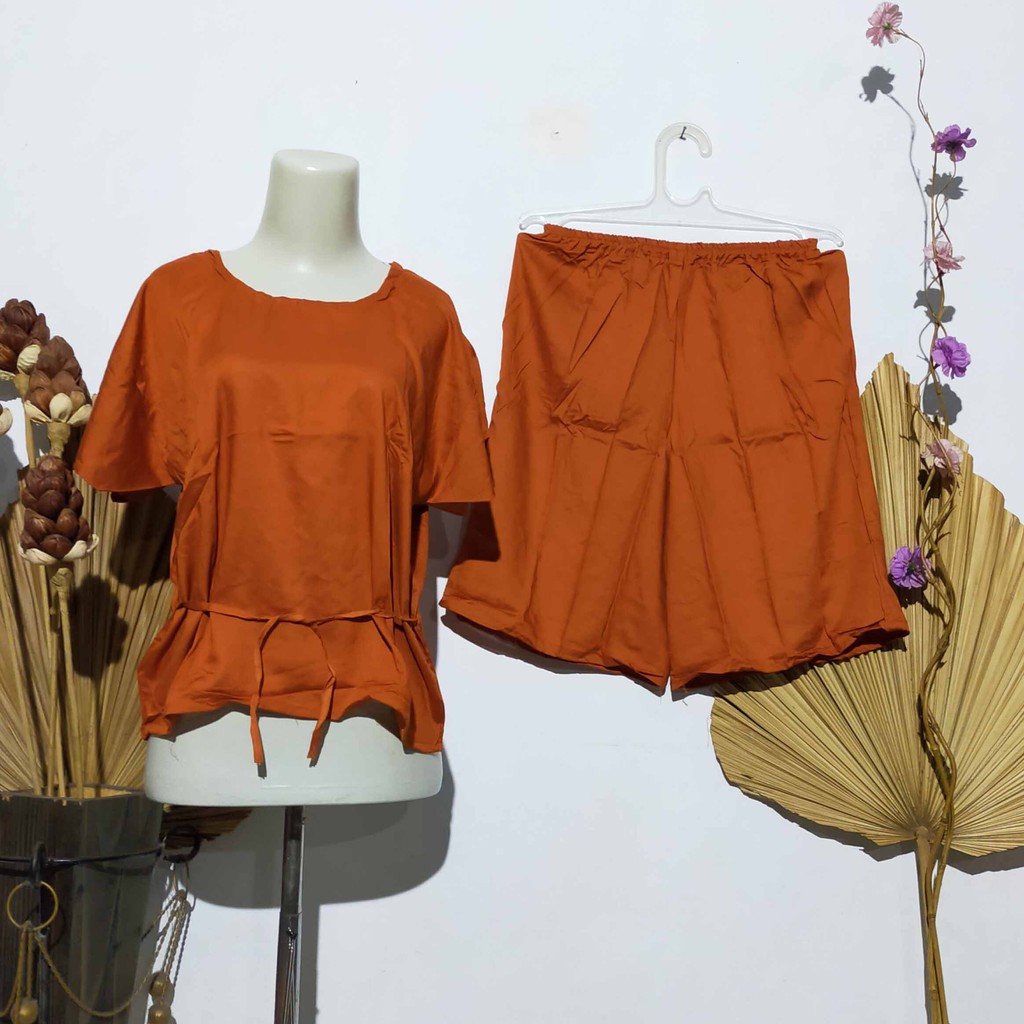 Bali Plain Short KULOT Pants Settings (Choose Colors) | Shopee Philippines