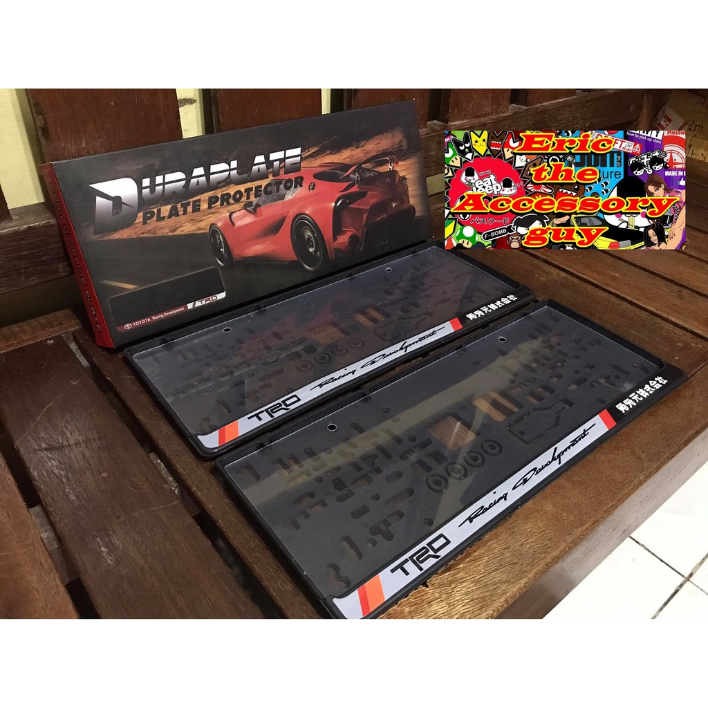 TRD Plate Number Casing | Shopee Philippines