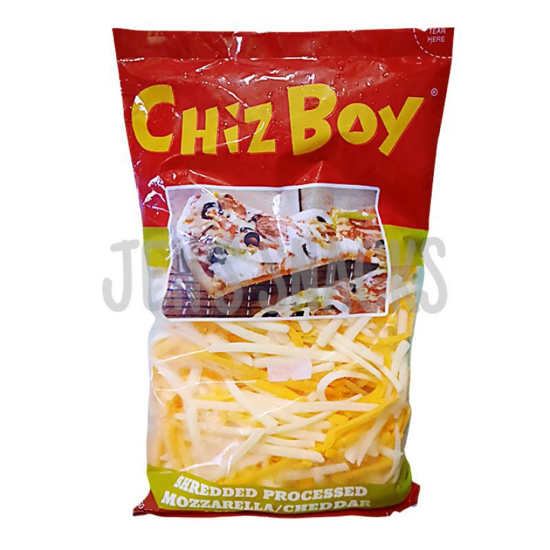Chiz Boy Chizboy Shredded Mozzarella and Cheddar Cheese 350 / 100 grams ...