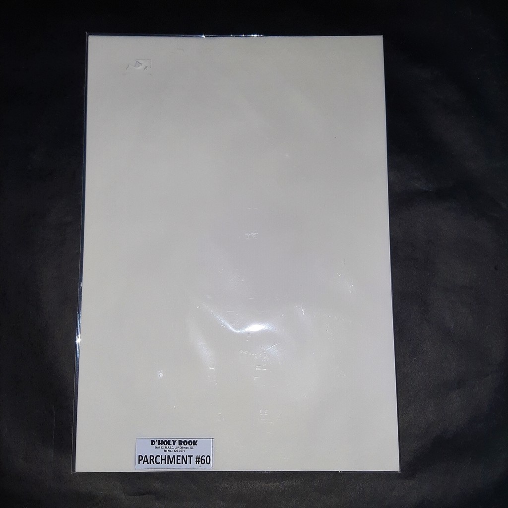 Parchment Paper 60 GSM- Certificate or Diploma-10's/pk | Shopee Philippines