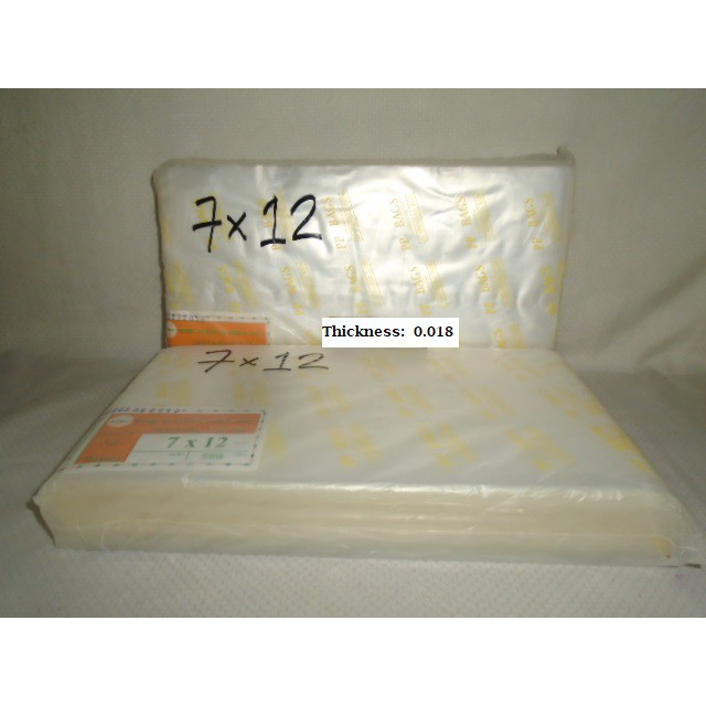 100pcs / pack Polypropylene/PP Plastic Bags - (Yellow Plastic) (1-8 ...