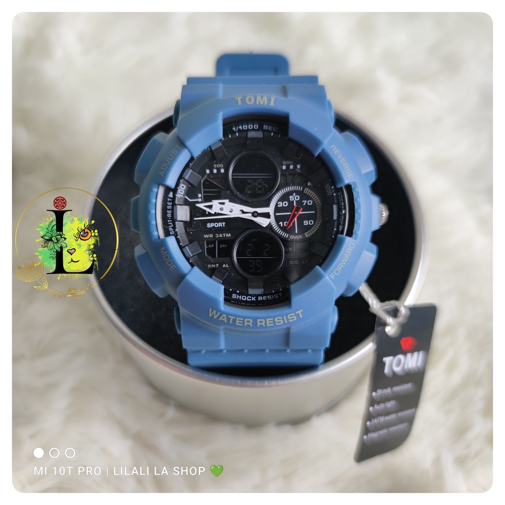 Tomi Dual Time - Blue - From UAE | Shopee Philippines