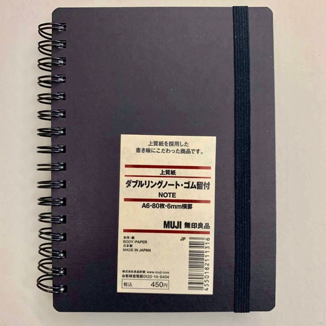 Brand New Auth Muji Spiral Notebook / 2025.3 Planner / Sunnies Face ...