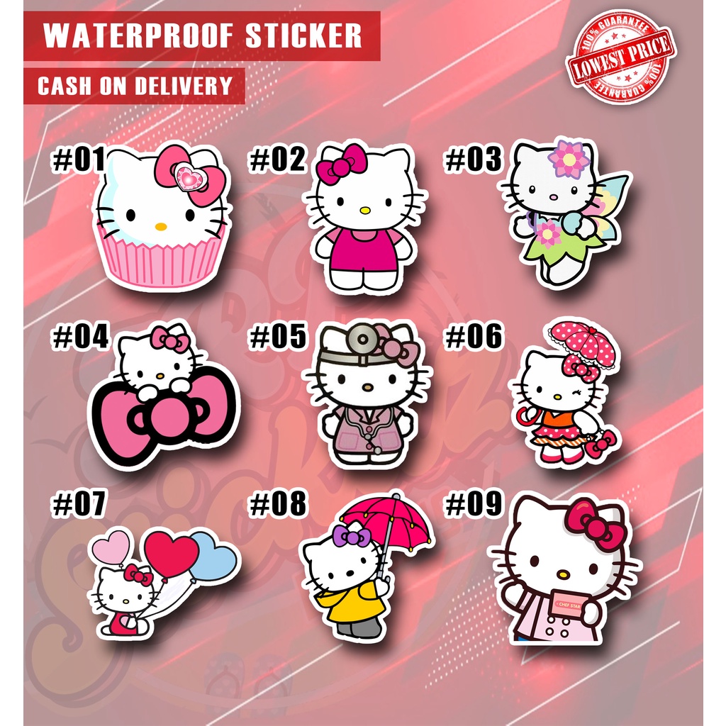 Hello Kitty | Vinyl | JRP Stickaz | Shopee Philippines