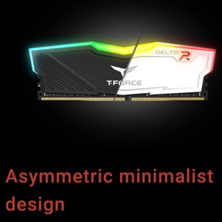 Teamgroup T-force Delta 8Gb 16Gb 32Gb 3200Mhz / 3600Mhz Black White Tuf ...