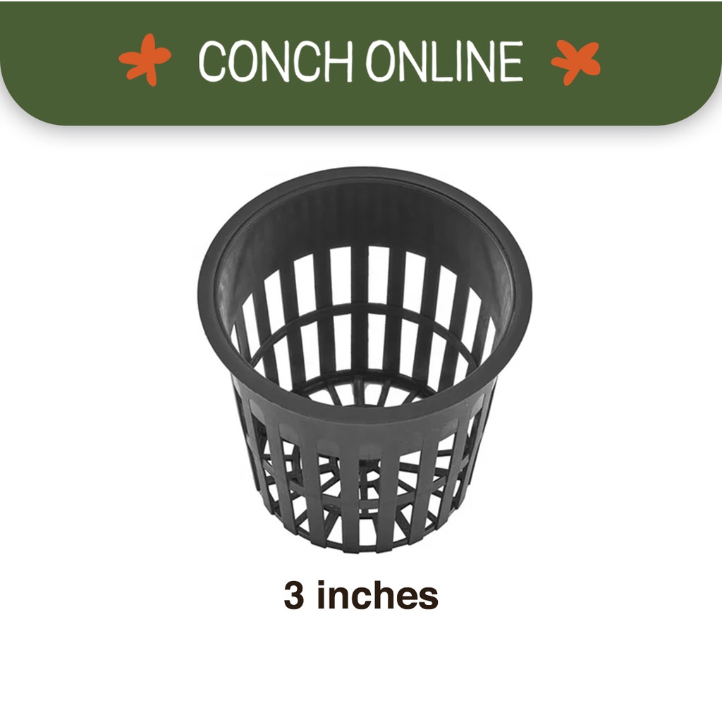 50 Pieces 3-Inch Net Pots Net Cups Net Pot Hydroponics Aquaponics ...