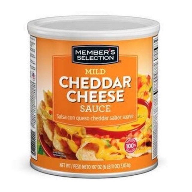 Member selection mild cheddar cheese sauce 3.03kg IMPORTED FROM U.S.A ...