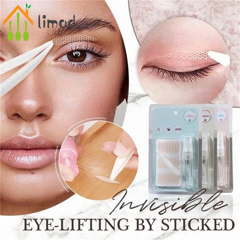 tiktok 120 pair Invisible Eye-Lifting by Sticked Double Eyelid Tape ...