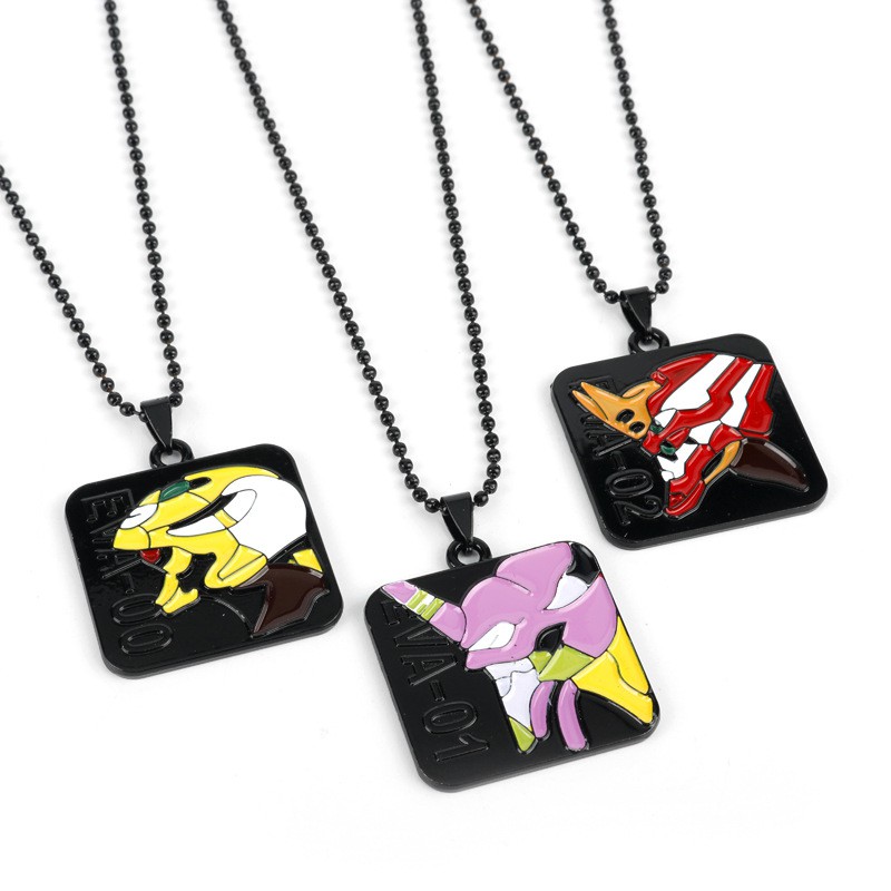 Evangelion EVA No. 0 Machine No. 2 Machine Necklace | Shopee Philippines