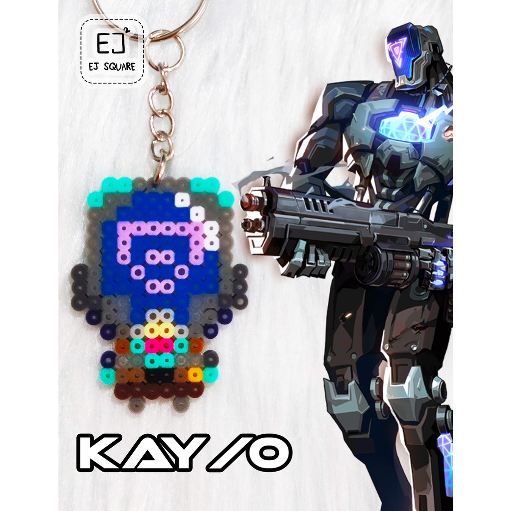 VALORANT PERLER BEAD KEYCHAINS FAN MERCH | EJ SQUARE | Shopee Philippines