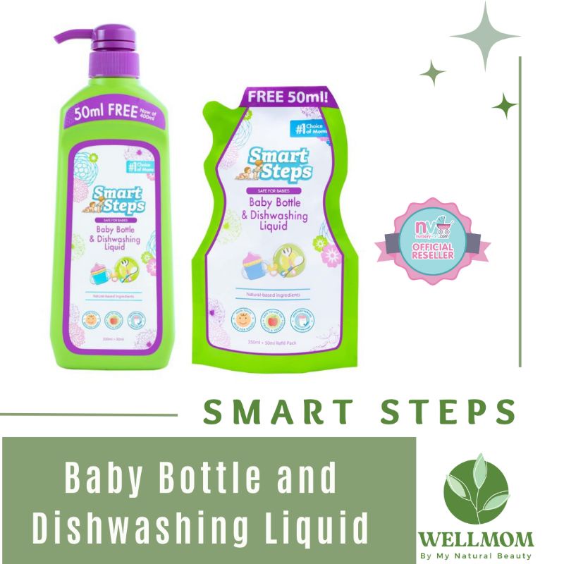 Smart Steps Baby Bottle and Dishwashing Liquid | Shopee Philippines