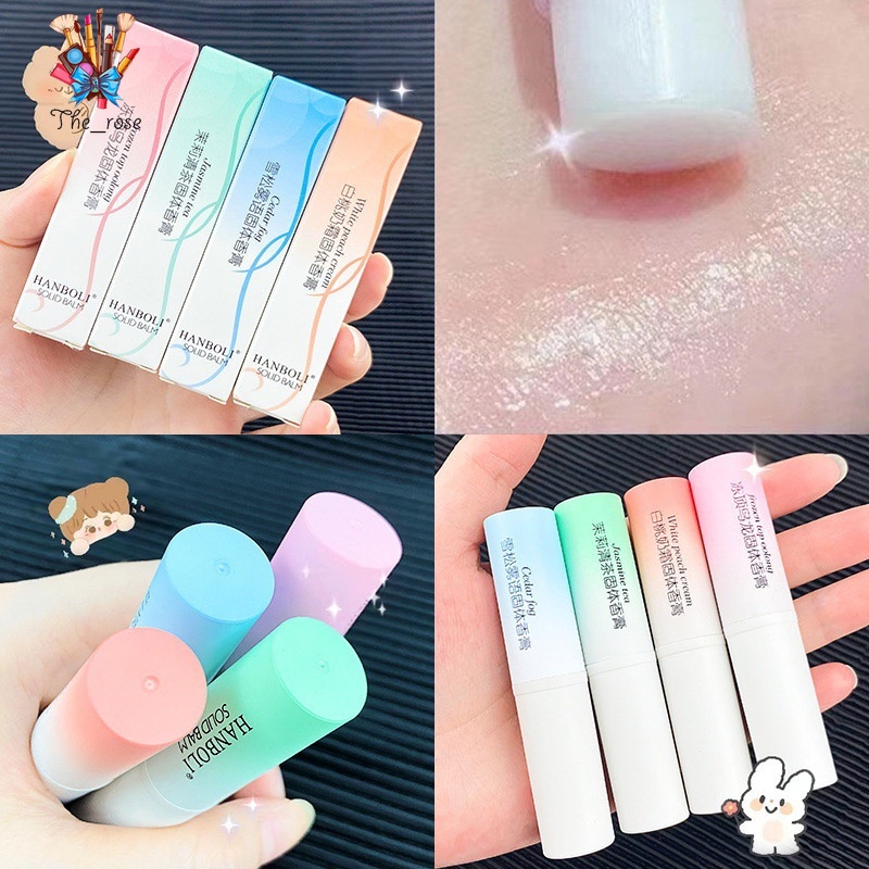 HANBOLI Solid Perfume Balm Men and Women Solid Body Balm Lasting ...