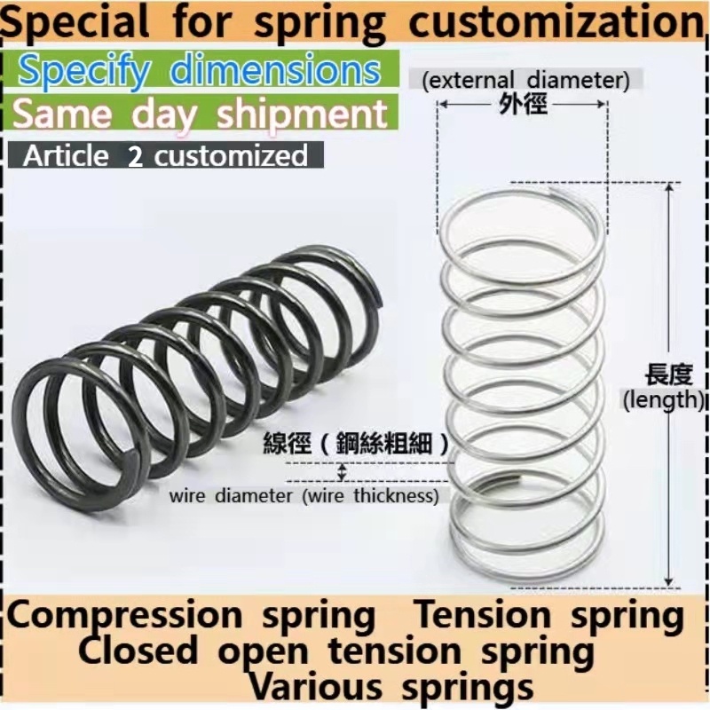 Spring dimensioning a guest to customize shaped tensile extension ...