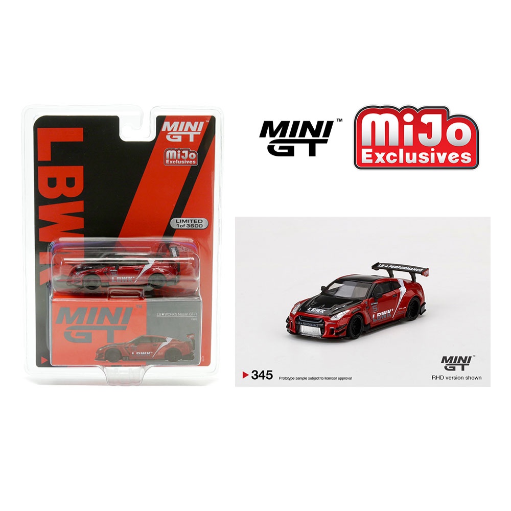 Mini GT 1/64 Scale MGT00345 LBWK LB Works Nissan Skyline GT-R R35 Type ...