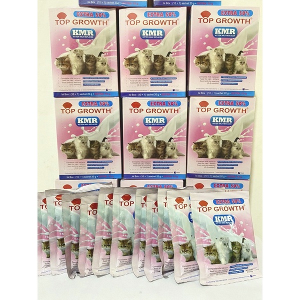 Top Growth Milk Sachet Retail Cat Milk 30g | Shopee Philippines
