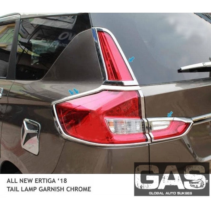 Rear Garnish Garnish List of Suzuki All New Ertiga 2018 Chrome Rear ...