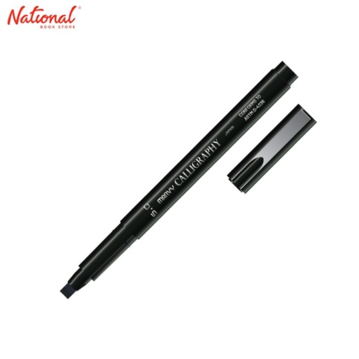 Marvy Calligraphy Pen Black 5.0Mm 6000Fs National Book Store | Shopee ...