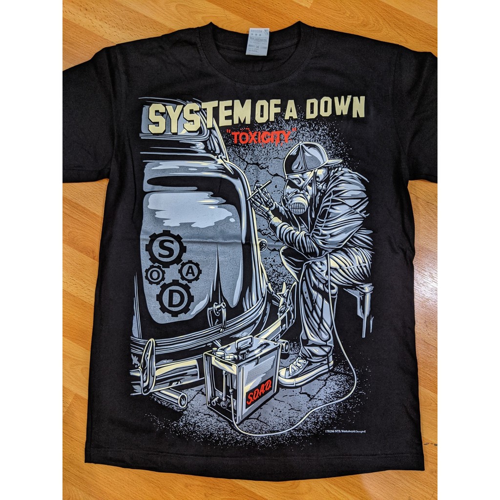 NTS SYSTEM OF A DOWN Toxicity New Type System T-Shirt | Shopee Philippines