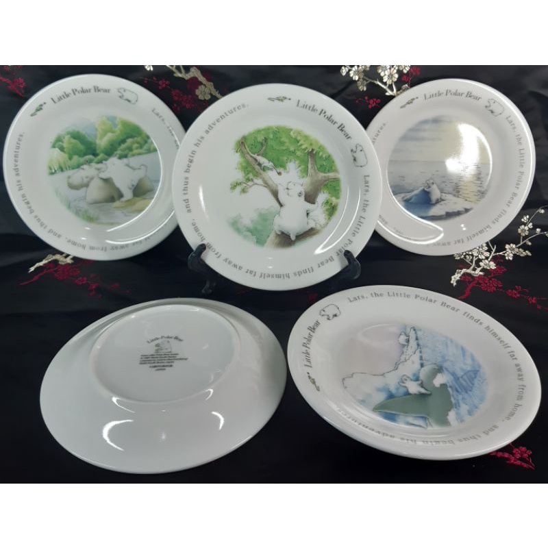 ORIGINAL DISPLAY PLATE ( LITTLE POLAR BEAR) YAMAKA JAPAN | Shopee ...
