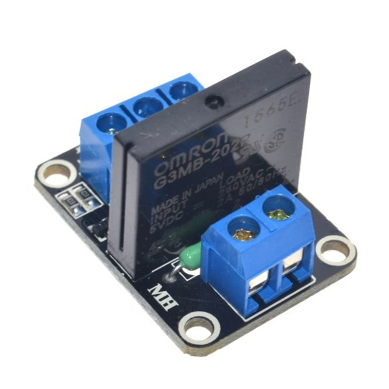 5V 1 Channel OMRON SSR Low Level Solid State Relay Module 250V 2A For ...