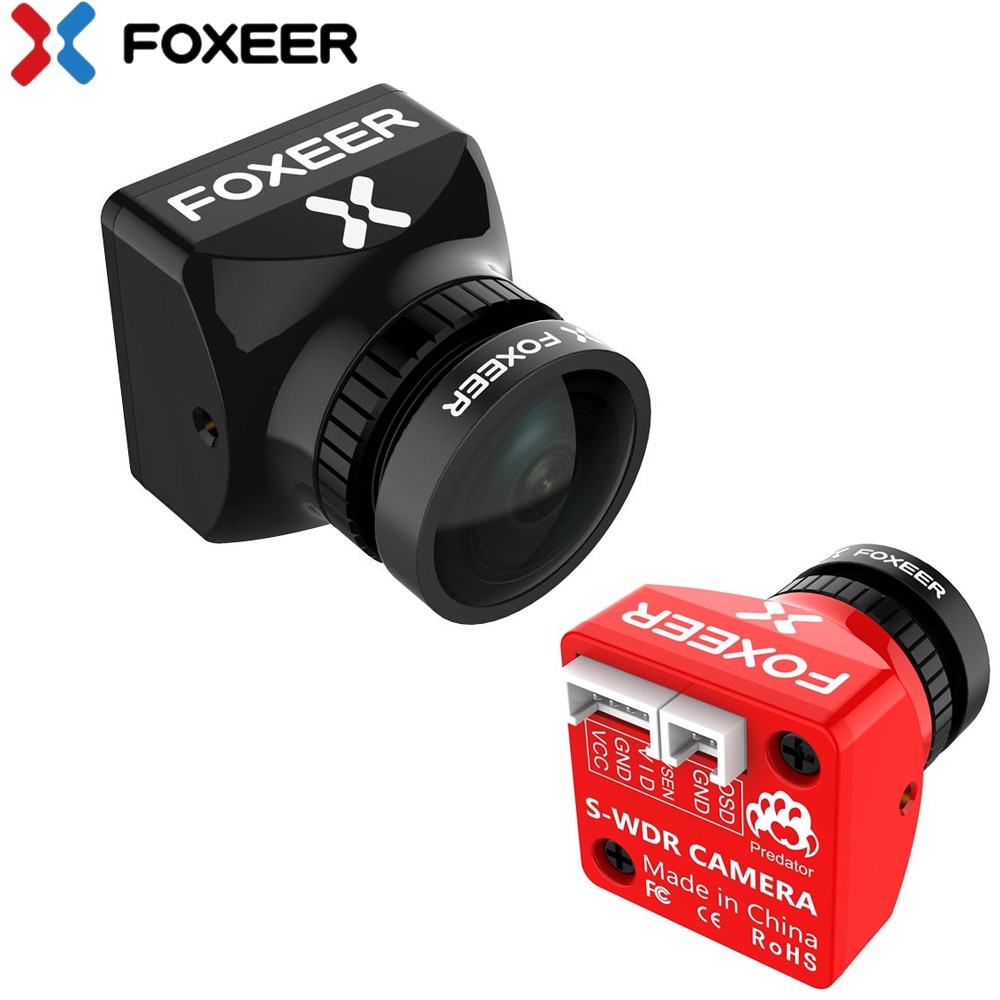 Foxeer Micro Predator 4 Full Cased Camera M12 4ms Latency Super WDR ...