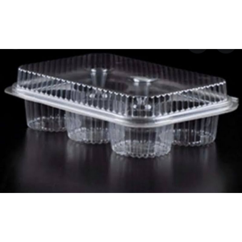 BX-116 CupCake Clear Cups / Muffins Clamshell Container (100pcs/Pack ...