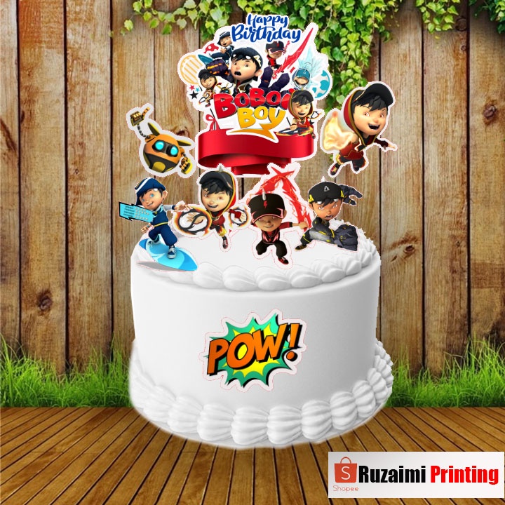 Boboiboy Cake Topper 021 | Shopee Philippines