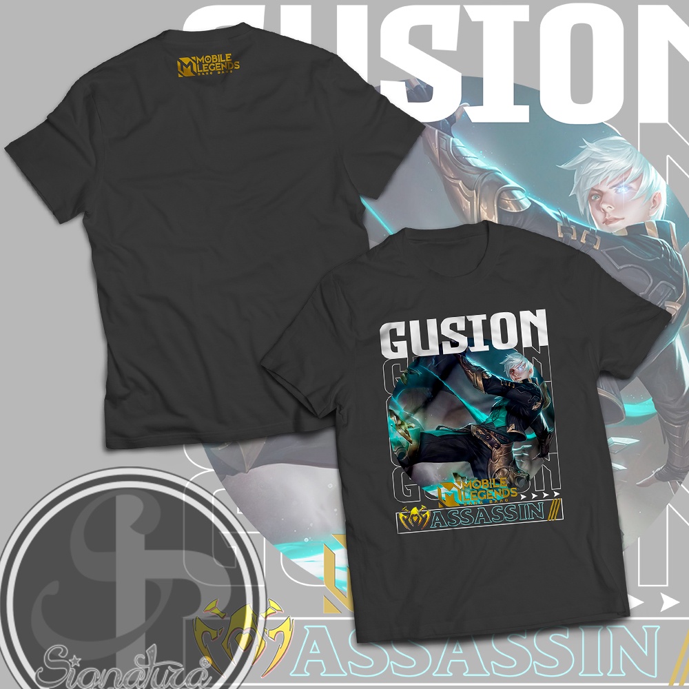 Signatura Tees MLBB Gusion Moonlight Collection Design Shirt | Shopee ...