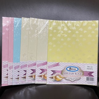 10 Sheets Scented Paper Focus Millicent Perfumed Pearlescent Paper 8 ...