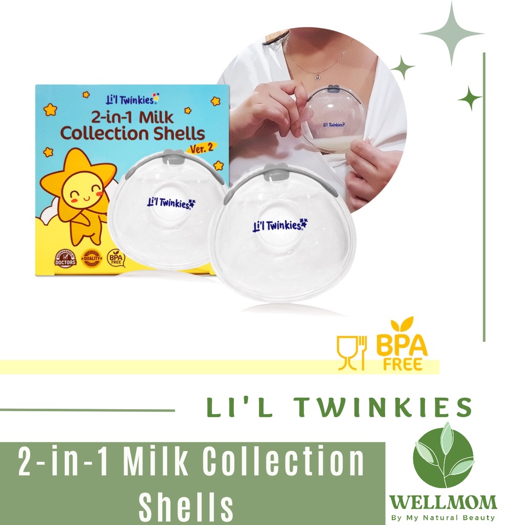 Li'l Twinkies 2-in-1 Milk Collection Shells, 1 pair | Shopee Philippines
