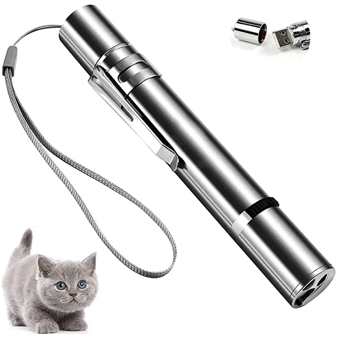 Hilarious LED Laser Toy for Cats: Point, Play, and Laugh with this ...