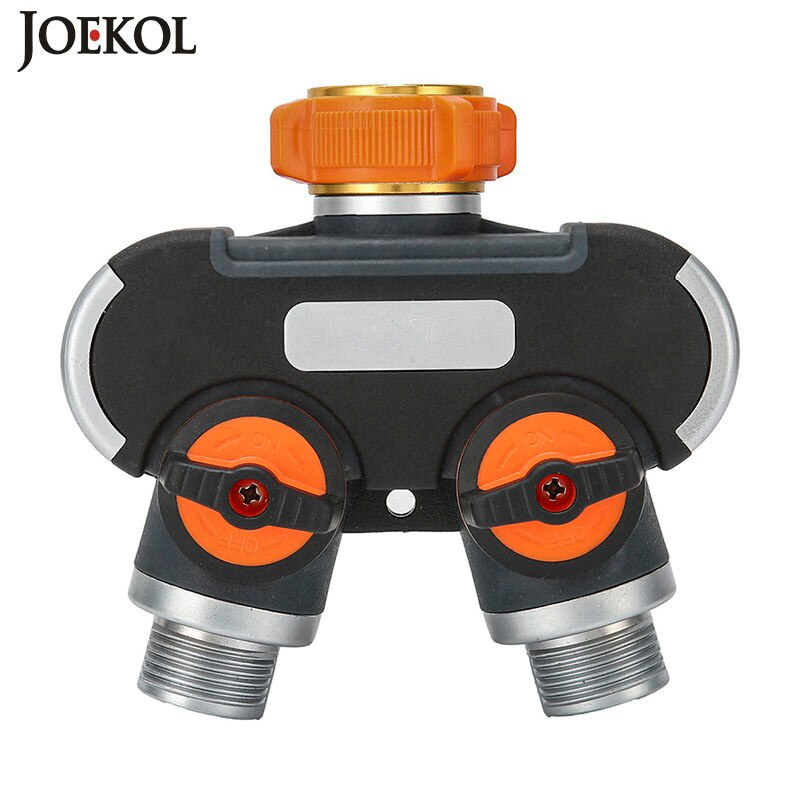 2/4-Way Garden Tap Splitter Female 1/2" 3/4" To 3/4" Y Irrigation Valve ...