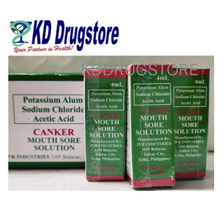 CANKER MOUTH SORE SOLUTION 4ML | Shopee Philippines