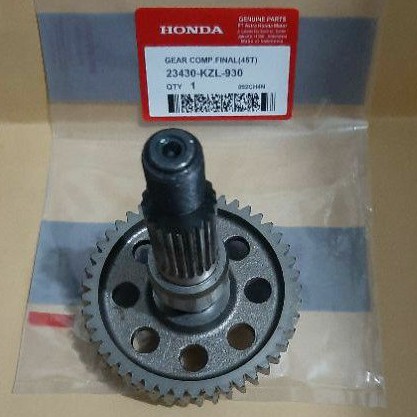 Gear Comp Final Rear Axle 45T Beat FI FI Spacy FI ORI Original | Shopee ...