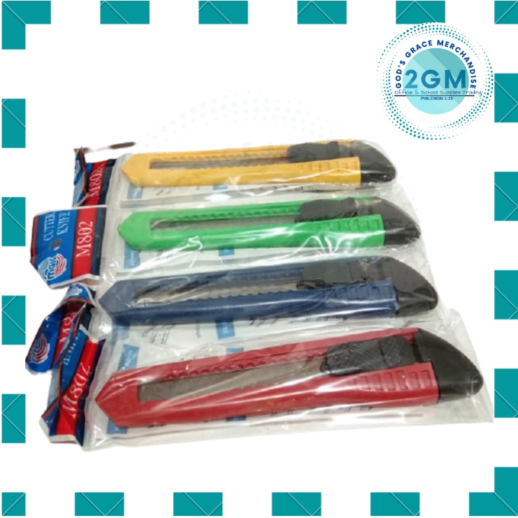 MGK COLORED CUTTER BIG, COLORS: YELLOW, GREEN, RED & BLUE | Shopee ...