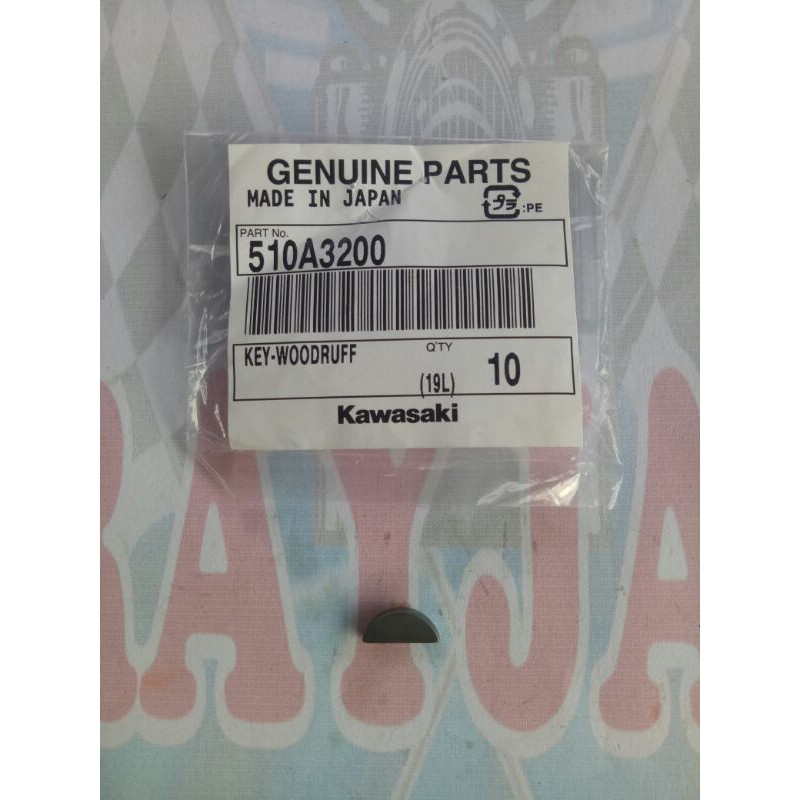 Kunya / Woodruff Key Barako 1 and 2 / KLX 150 510A3200 | Shopee Philippines
