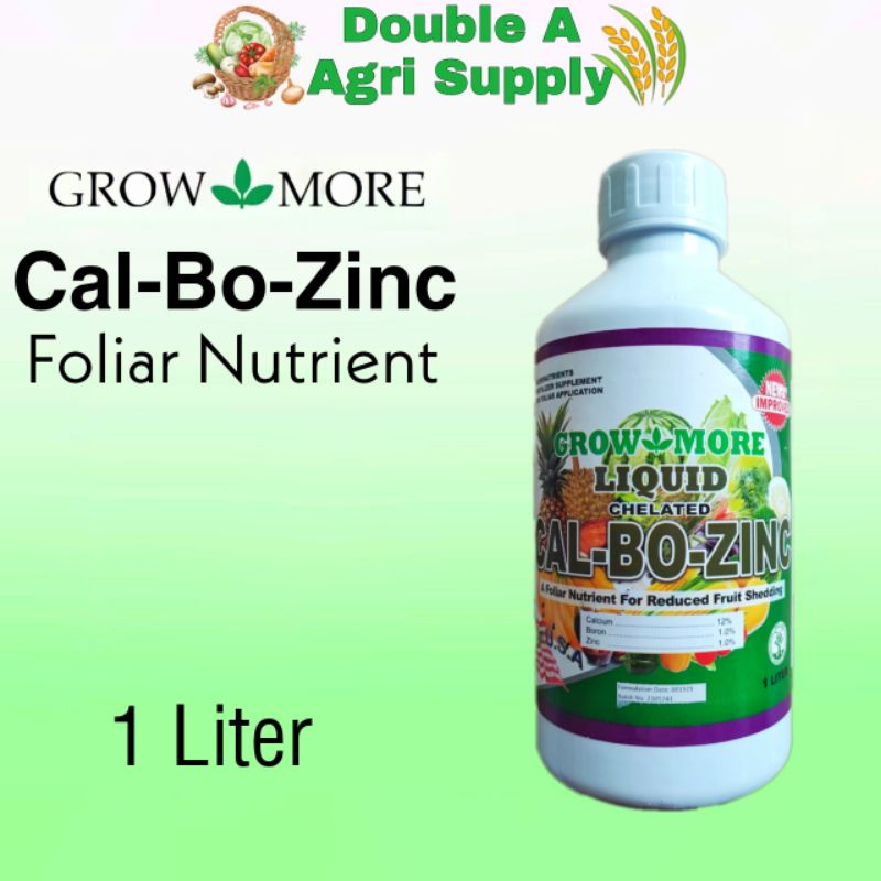 Liquid Cal-Bo-Zinc / Calcium Boron Zinc / Foliar Micronutrient ...