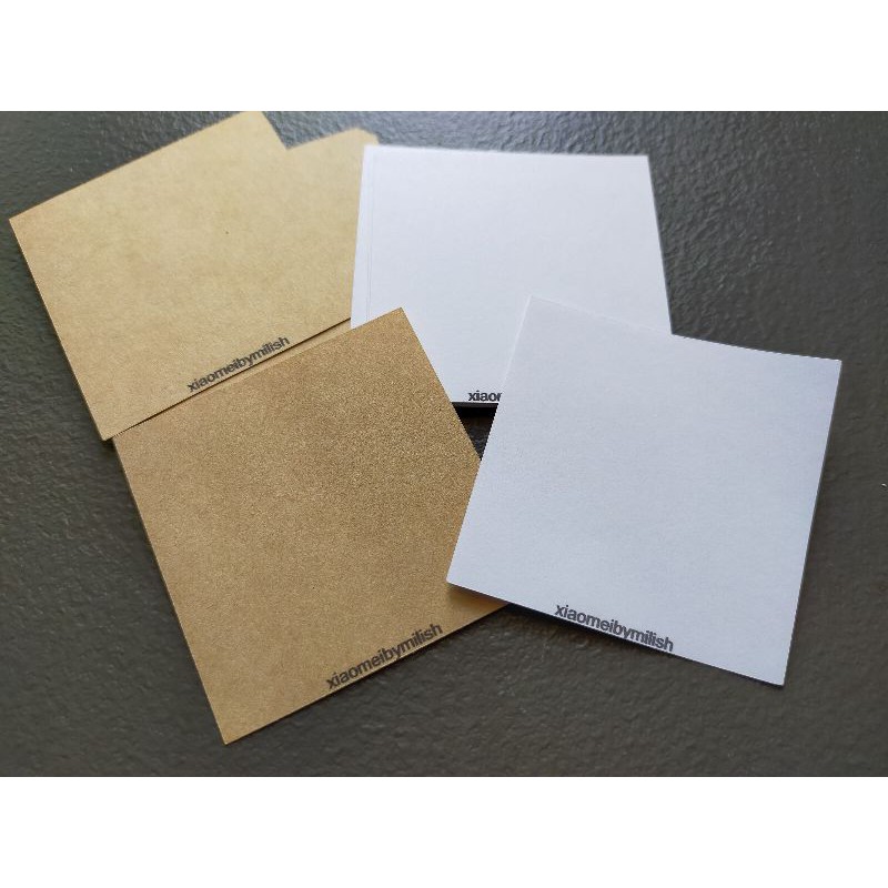 24 sheets Basic Memo Sticker Blank Design | Journaling Sticker | Memo ...