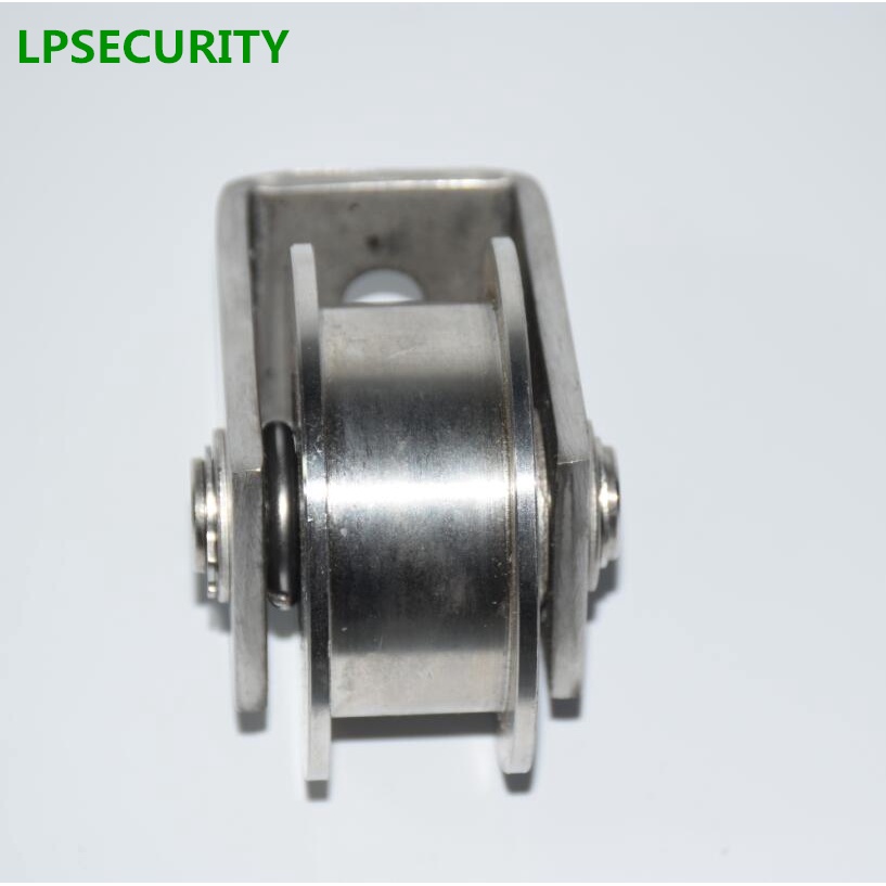 LPSECURITY 304 stainles steel gate roller with 6202RS bearing /gate ...