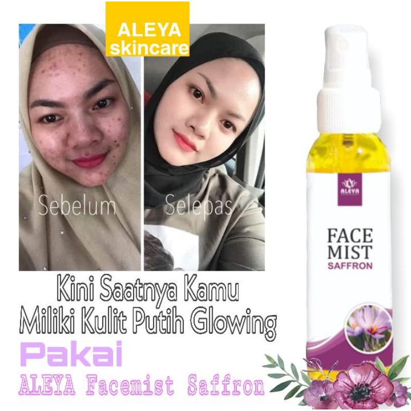 Saffron Aleya Bpom Facemist Face Mist Saffron Face Serum Saffron Spray ...
