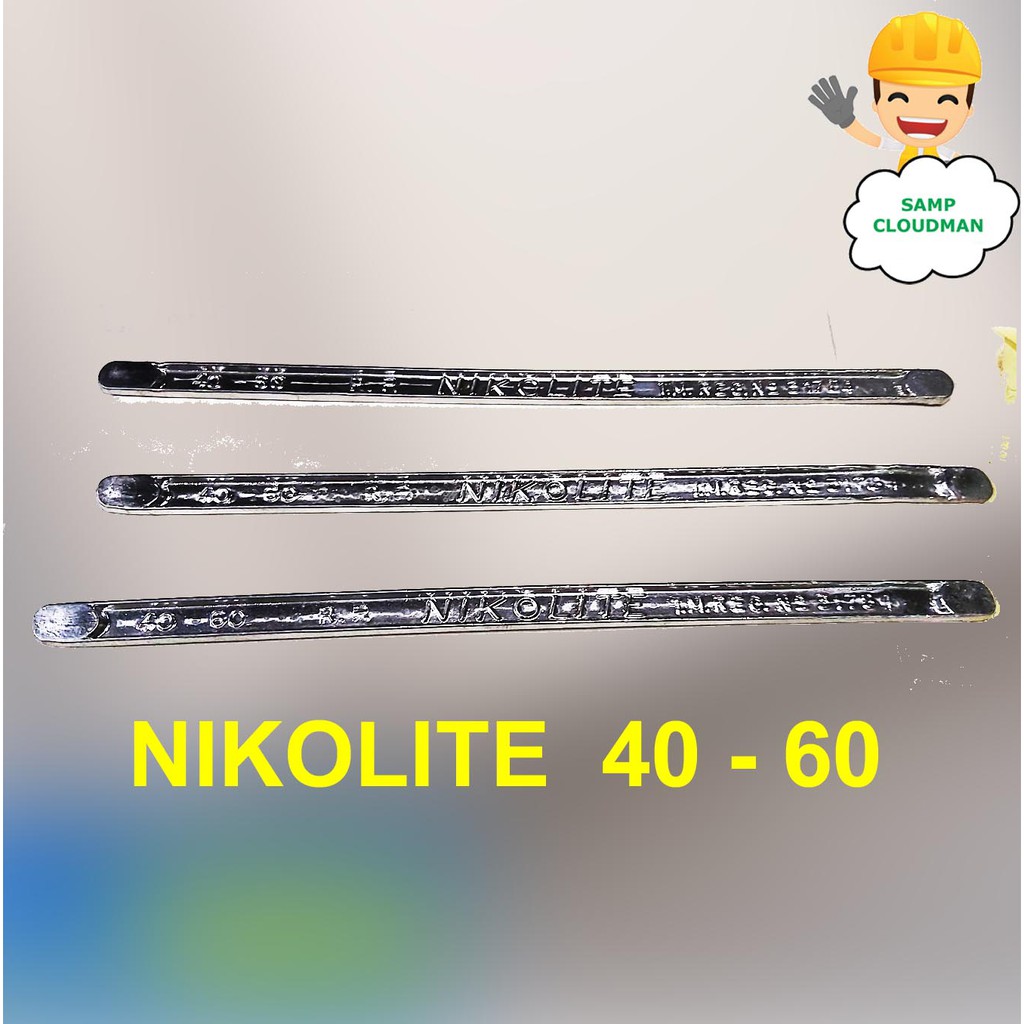 Original Nikolite Bar 40-60 Soldering Lead Bar Nikolite Pang hinang 1 ...