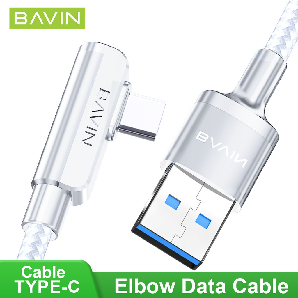 [GK] BAVIN 2.4A Quick Charging USB Cable CB211 w/ 90 Degree Angle ...