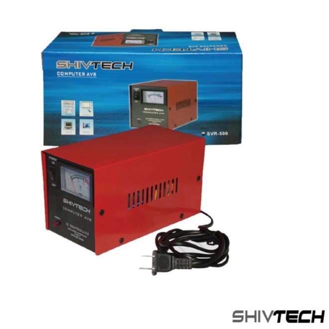 500W Computer AVR / Shivtech SVR-500 | Shopee Philippines