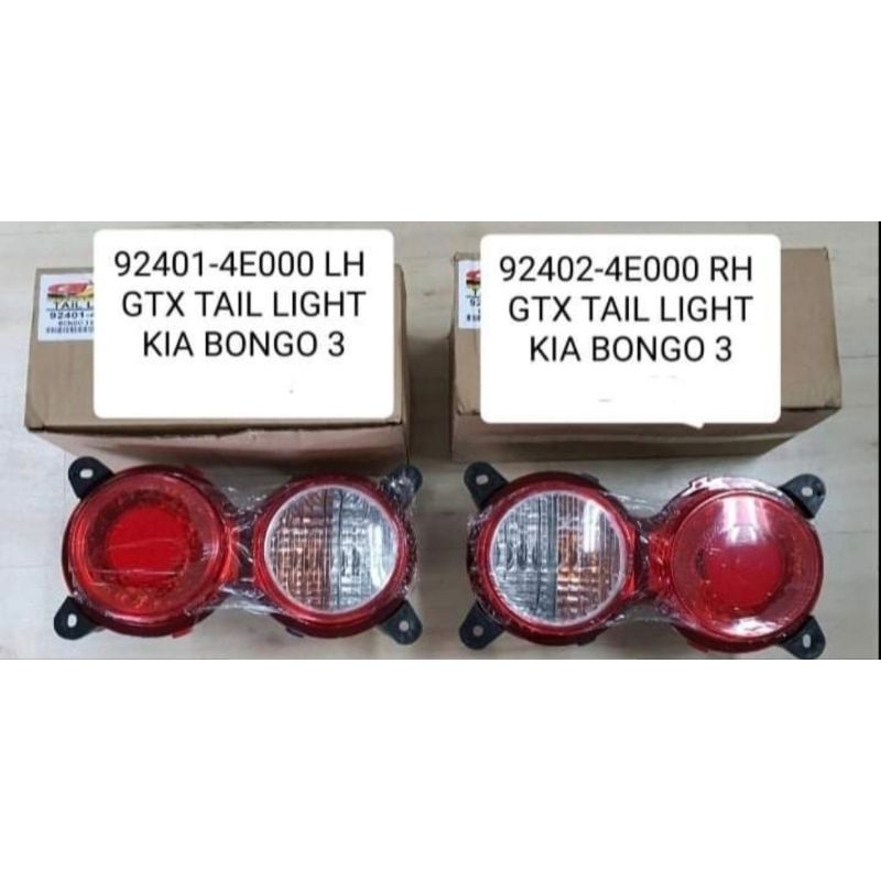 Tail Light Kia Bongo 3 2004-2012 with Bulb,Turnlight Lens (White ...