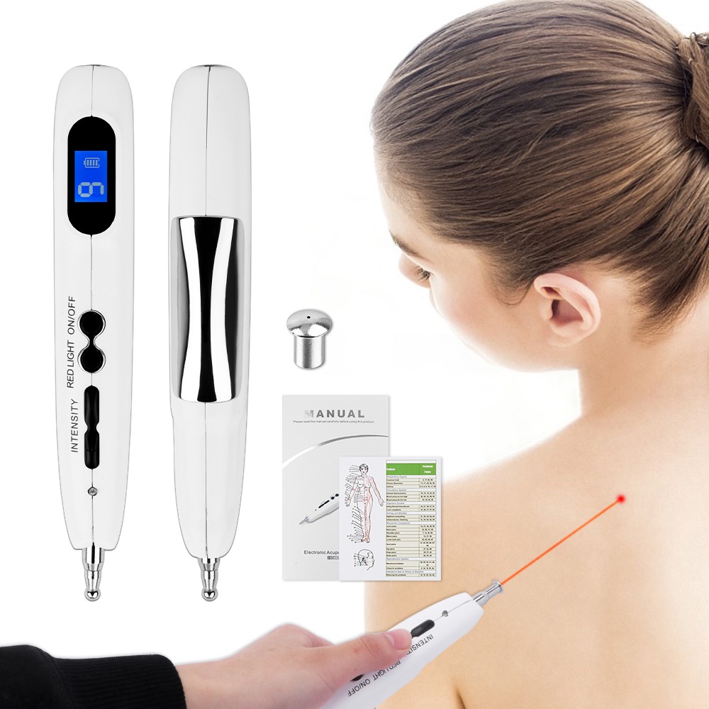 SALORIE Acupuncture Pen Electric Point Detector Therapy Massage Pain ...