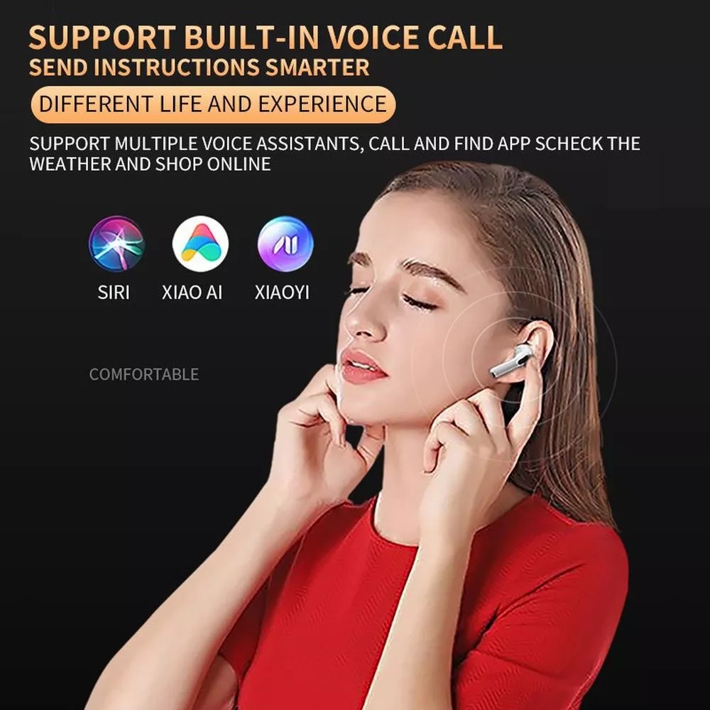 【COD】Pro6 TWS Bluetooth Earbuds Wireless Earphone Touch Control 9d ...