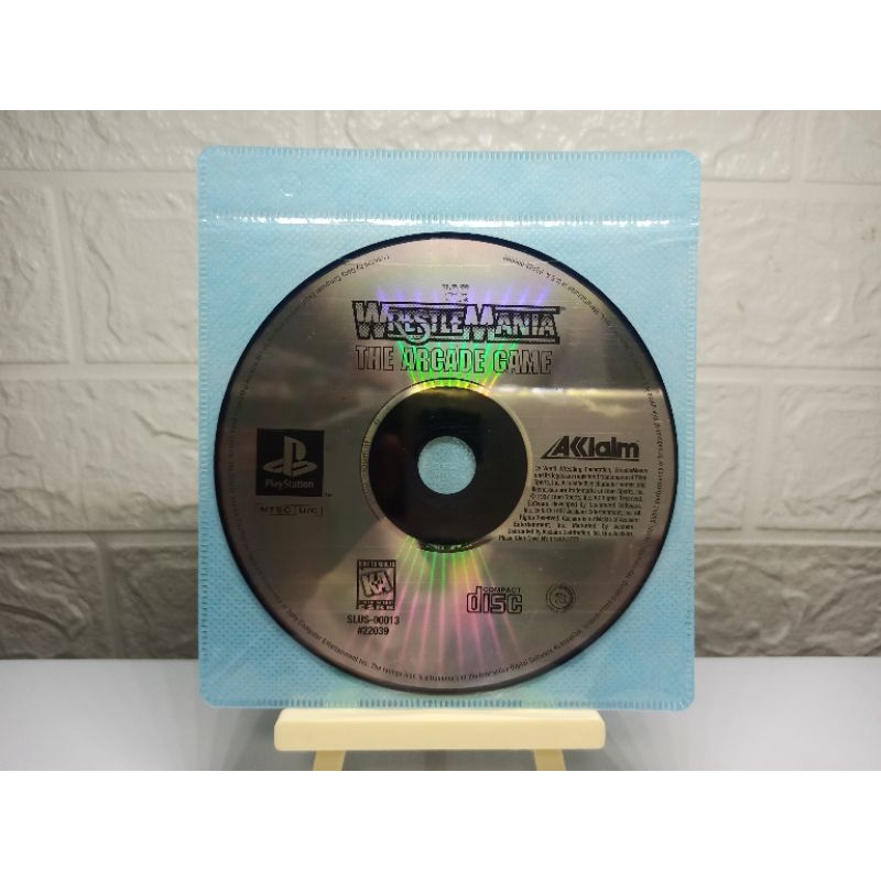 PS1 Wrestlemania The Arcade Game NTSC U/C (Disc Only) | Shopee Philippines